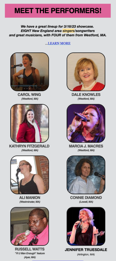 Ambitious, Chick Singer Night to bring flair, variety to Parish Center ...